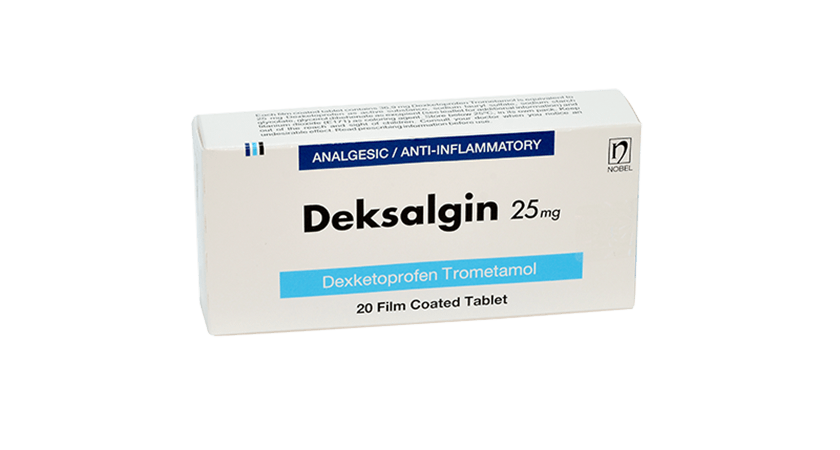Deksalgin 25 mg 20 таблети | Лекови | Производи | Nobel